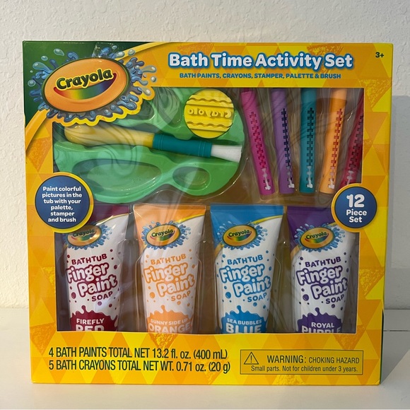 Crayola | Bath, Skin & Hair | Bath Time Activity Set Crayola | Poshmark